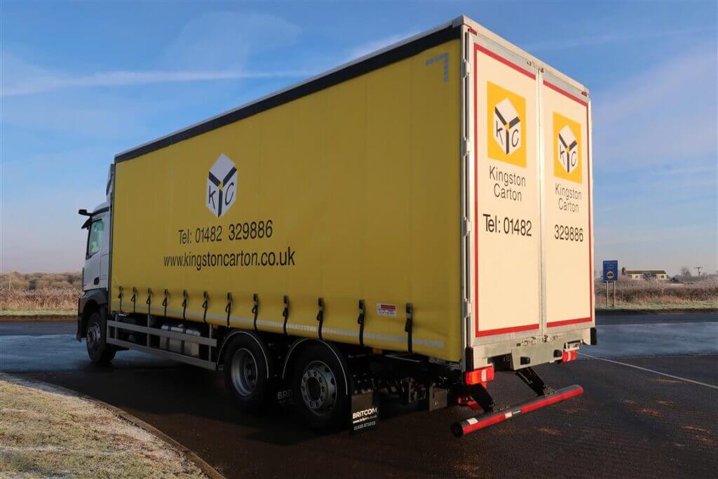 GALVANISED CURTAINSIDE BODY - Britcom