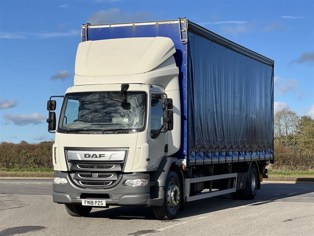 DAF LF230 4x2 Curtainside Body - Euro 6 - (Reg No - FN18 PZS) - Britcom