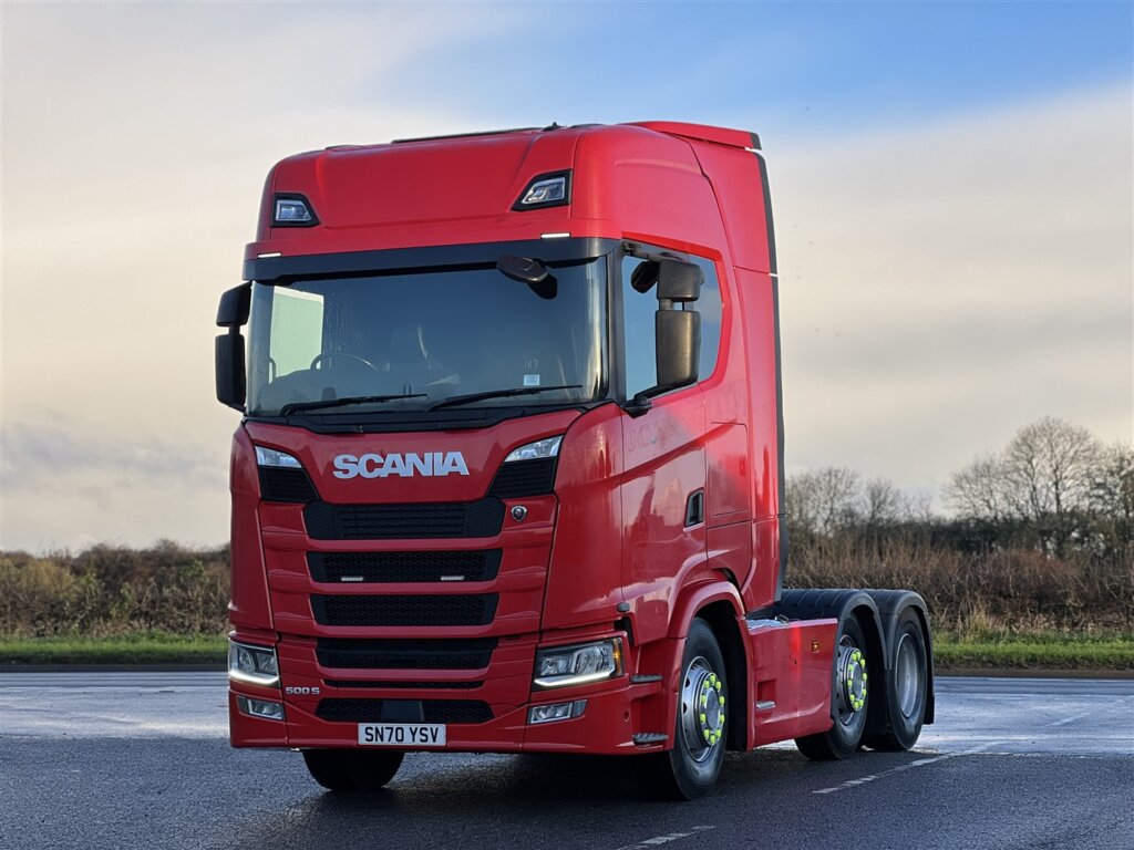 Scania S500 6x2 Tractor Unit - Euro 6 - Reg - SN70 YSV - Britcom