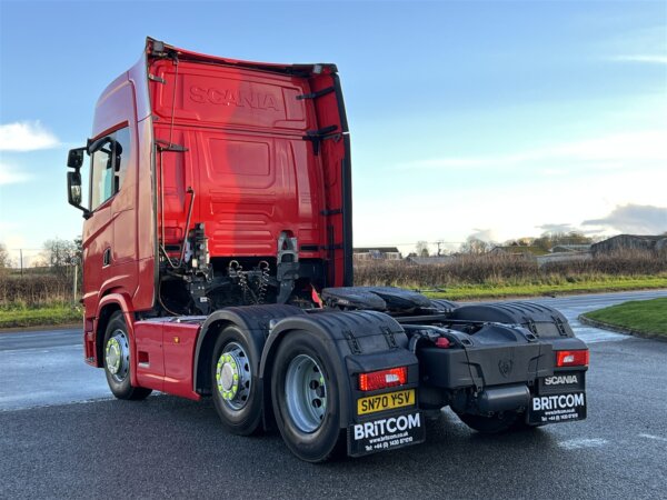 Scania S500 6x2 Tractor Unit - Euro 6 - Reg - SN70 YSV - Britcom